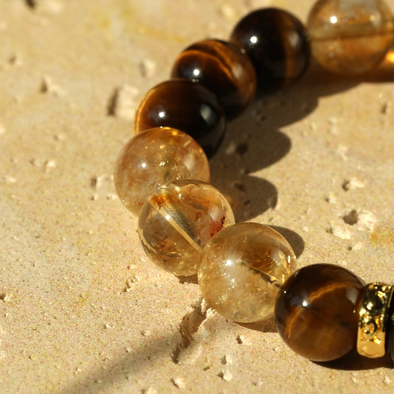 Tiger Eye Rutilated Quartz Wealth and Success Bracelet – NaturEcho